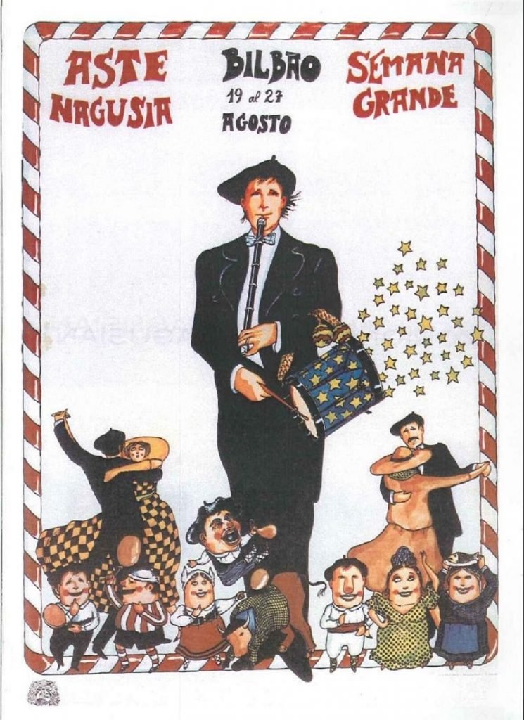 Todos los carteles de Aste Nagusia, de 1978 a 2022 | Alma Botxera
