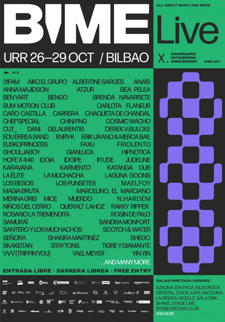 Vuelve BIME, con 65 conciertos gratuitos en salas de Bilbao